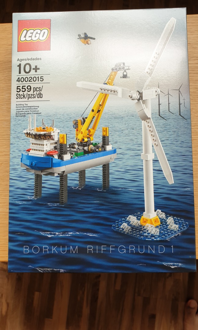 MINT Limited Edition LEGO 4002015 Borkum Riffgrund 1 Wind farm, Hobbies ...