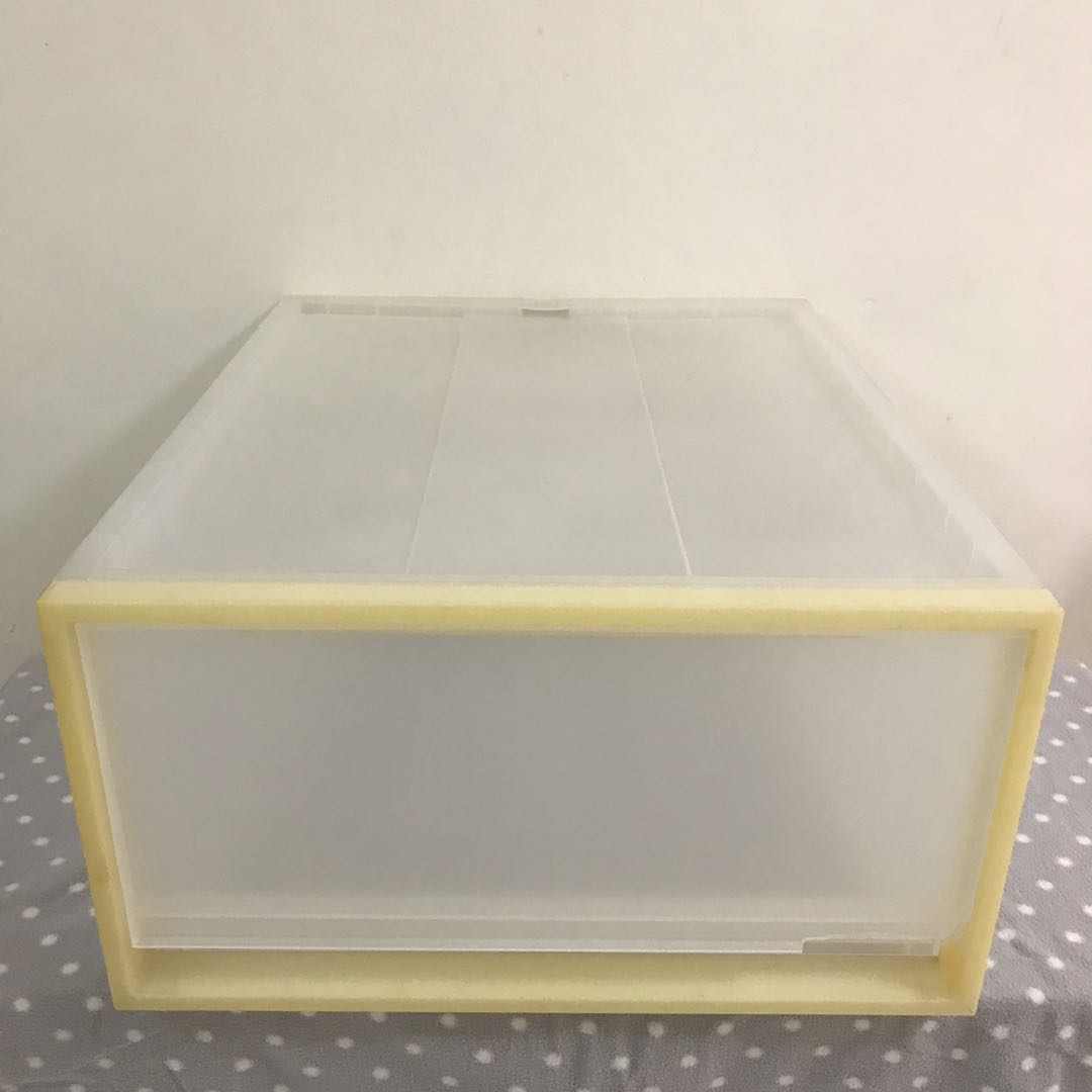 Muji PP Storage Box Drawer Medium 44cm x 55cm x 24cm #Space, Furniture ...