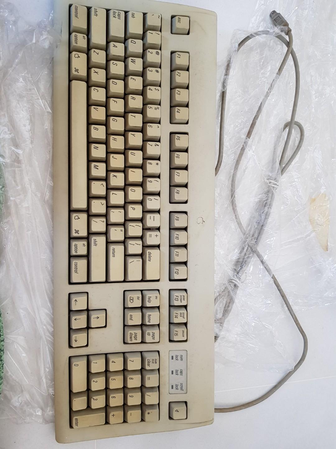 old mac rubber dome keyboard, Computers & Tech, Parts & Accessories ...