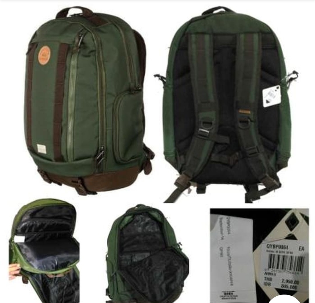Original Quicksilver backpack, Men's Fashion, Bags, Backpacks on Carousell