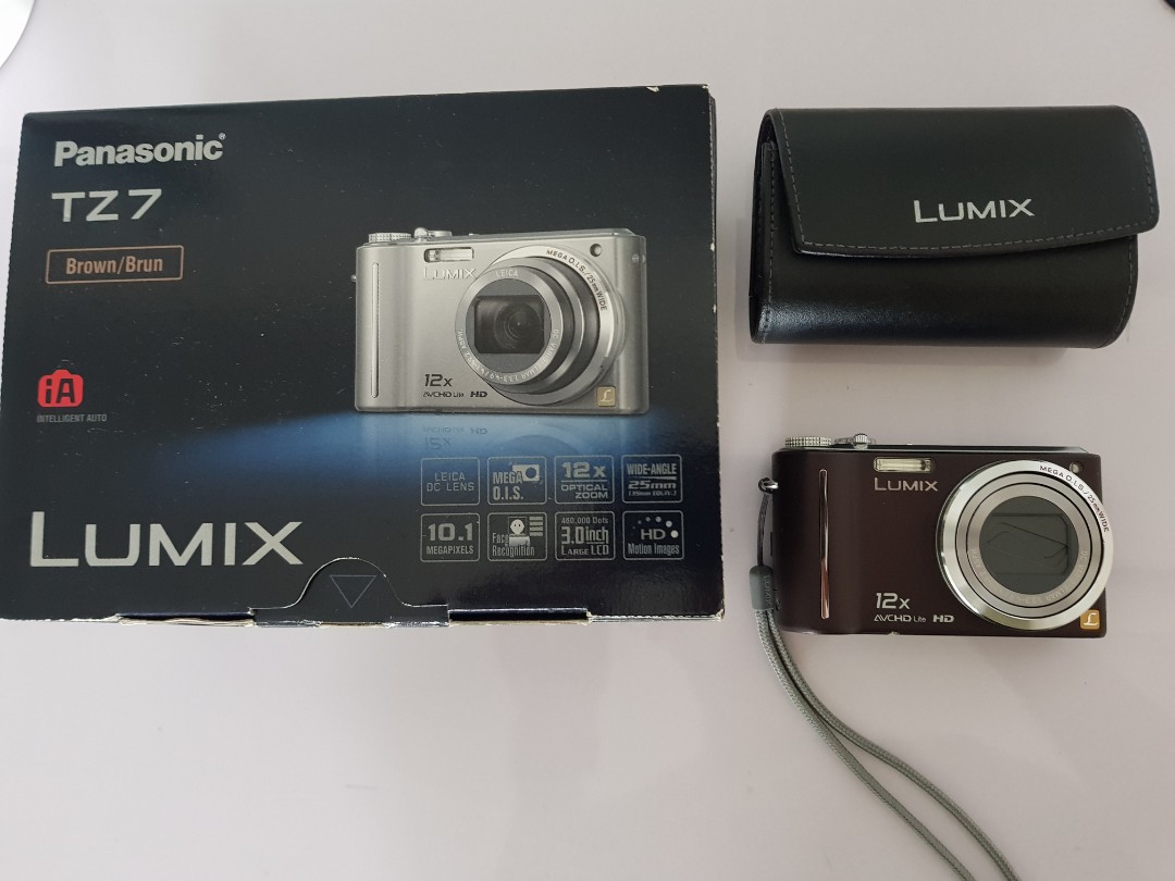 Panasonic TZ7 digital camera, Photography, Cameras on Carousell