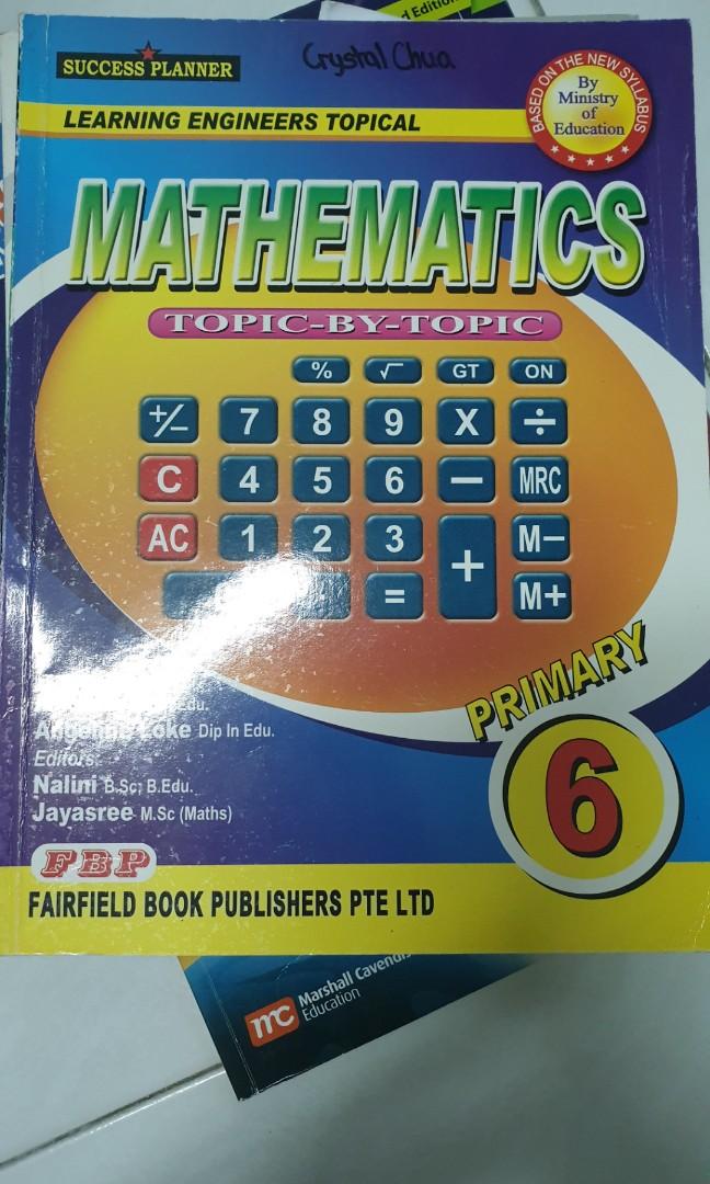 Primary 6 PSLE Assorted English Math Science Assessment Books, Books ...