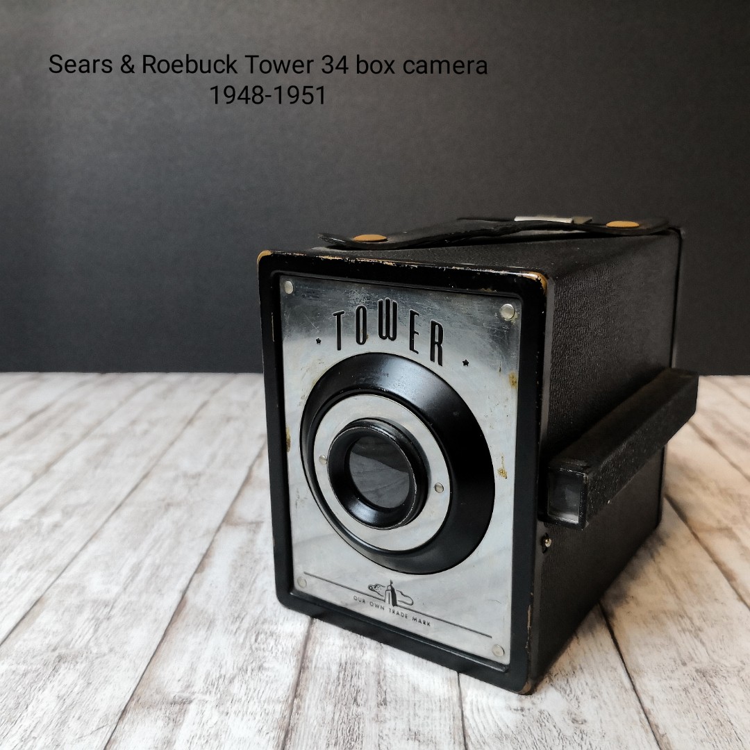 Sears & Roebuck Tower 34 box camera (1948-1951), Vintage & Collectibles ...