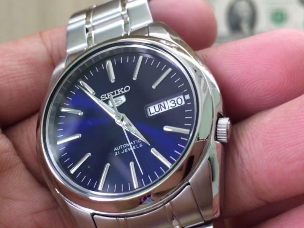 Seiko 5 SNKL43 Automatic Steel Watch SNKL43K1 Brand New, Men's Fashion ...