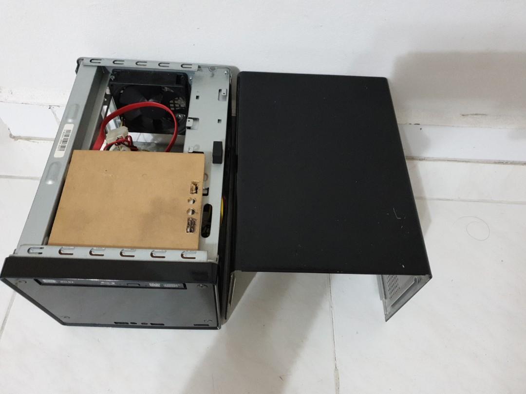 Shuttle XPC cube K45 mini itx casing, Computers & Tech, Parts ...