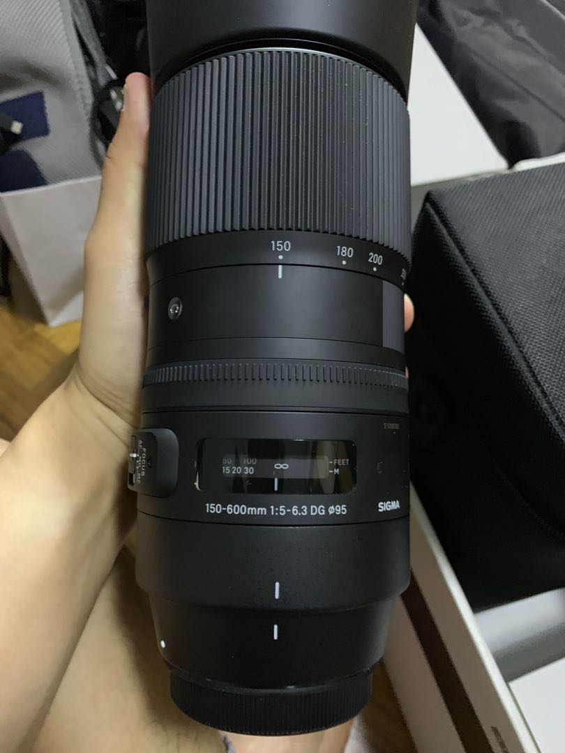 Sigma 150-600 contemporary canon, Photography, Lenses on Carousell