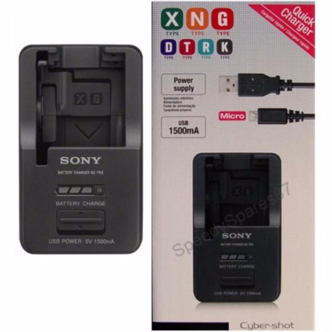 Sony BC-TRX Cyber-shot Battery Charger (Fast Charge Sony RX100 and ...