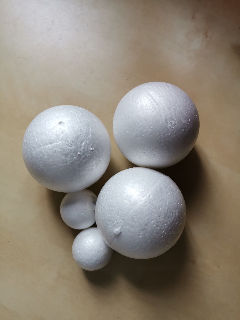 Small Styrofoam Balls (LARGE SOLD), Hobbies & Toys, Stationery & Craft ...