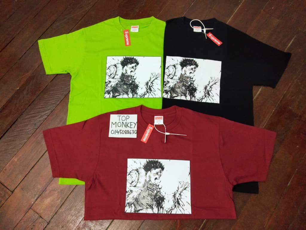 SUPREME AKIRA RARE BOX LOGO READY STOCK, Men's Fashion, Tops & Sets ...