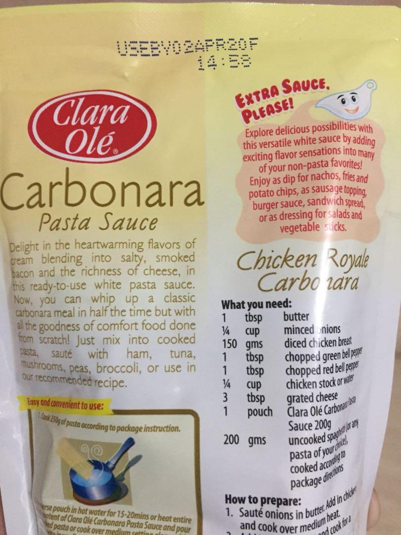 TAKE ALL‼️ CLARA OLÉ PASTA SAUCE AND SYRUP, Food & Drinks, Spice ...
