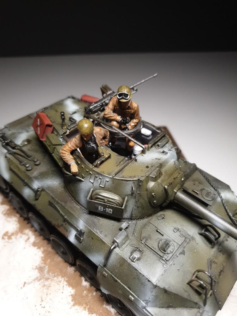 "The girl in red"- m18 hellcat tank model/ diorama / 1:35 scale, Toys ...