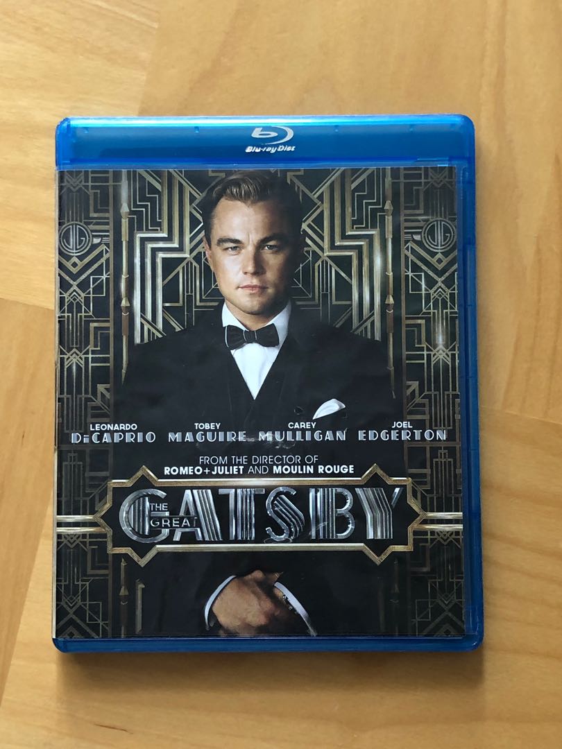 The Great Gatsby Blu Ray, 興趣及遊戲, 收藏品及紀念品, 明星周邊 - Carousell