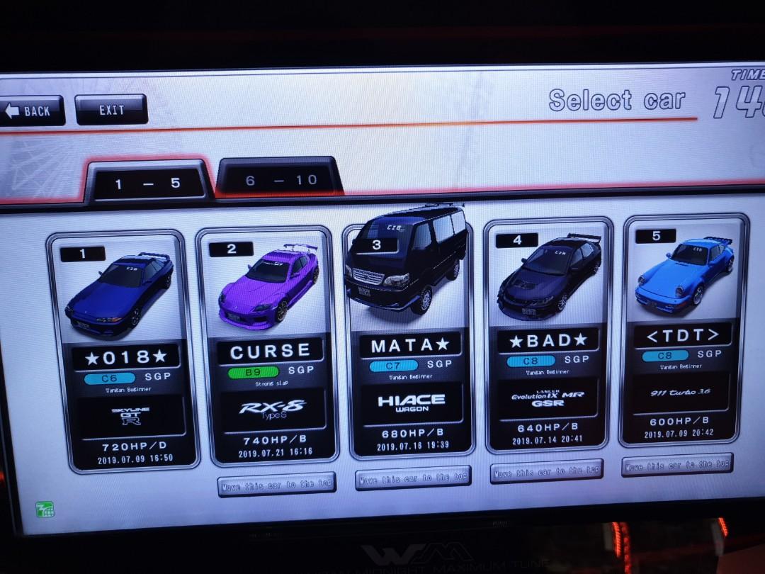 Wangan 6 maxtune card, Hobbies & Toys, Toys & Games on Carousell
