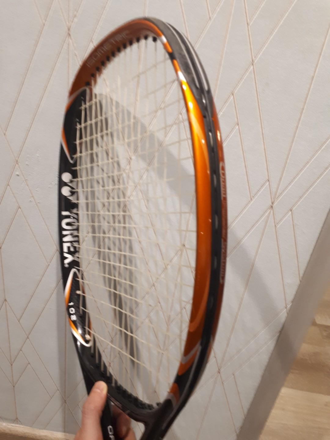 Yonex E.Zone Isometric Quad Power System tennis racquet, Sports ...
