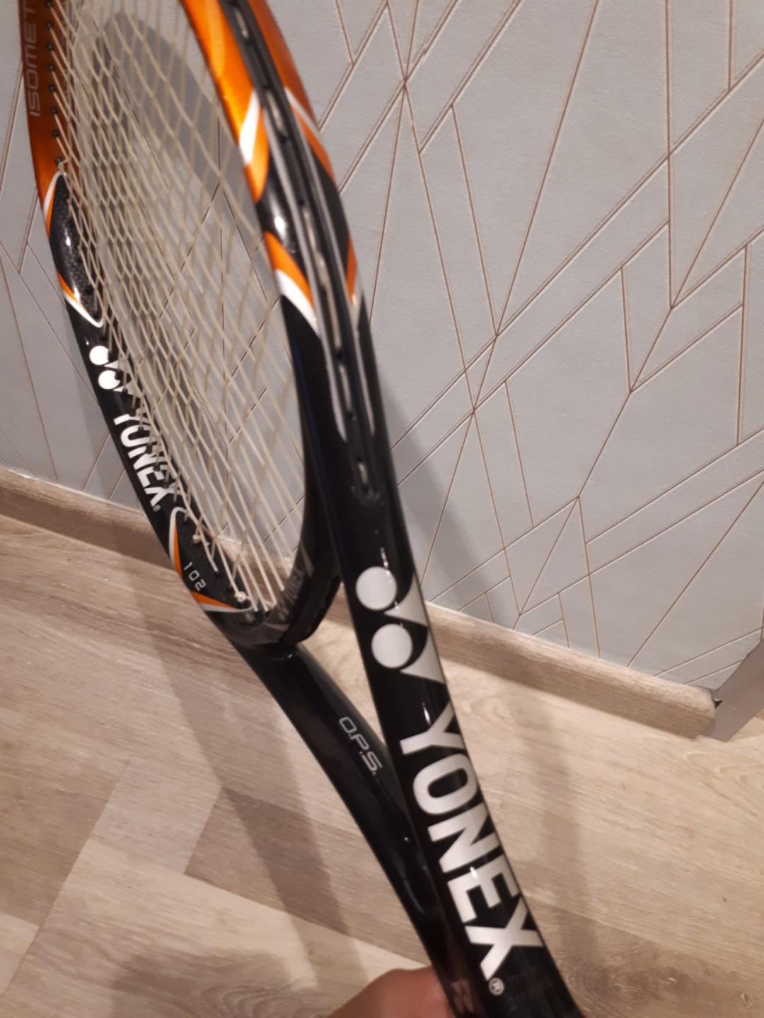 Yonex E.Zone Isometric Quad Power System tennis racquet, Sports ...