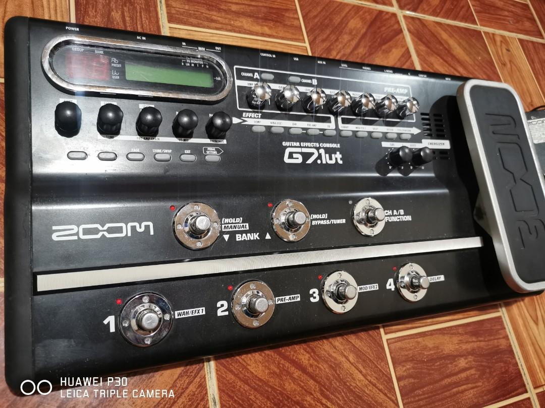 Zoom G7.1ut Guitar Effects Sale Swap, Hobbies & Toys, Music & Media ...