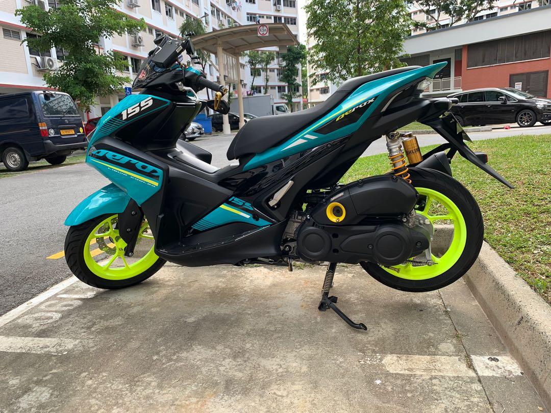 Aerox Cover Set, Motorcycles, Motorcycle Accessories on Carousell