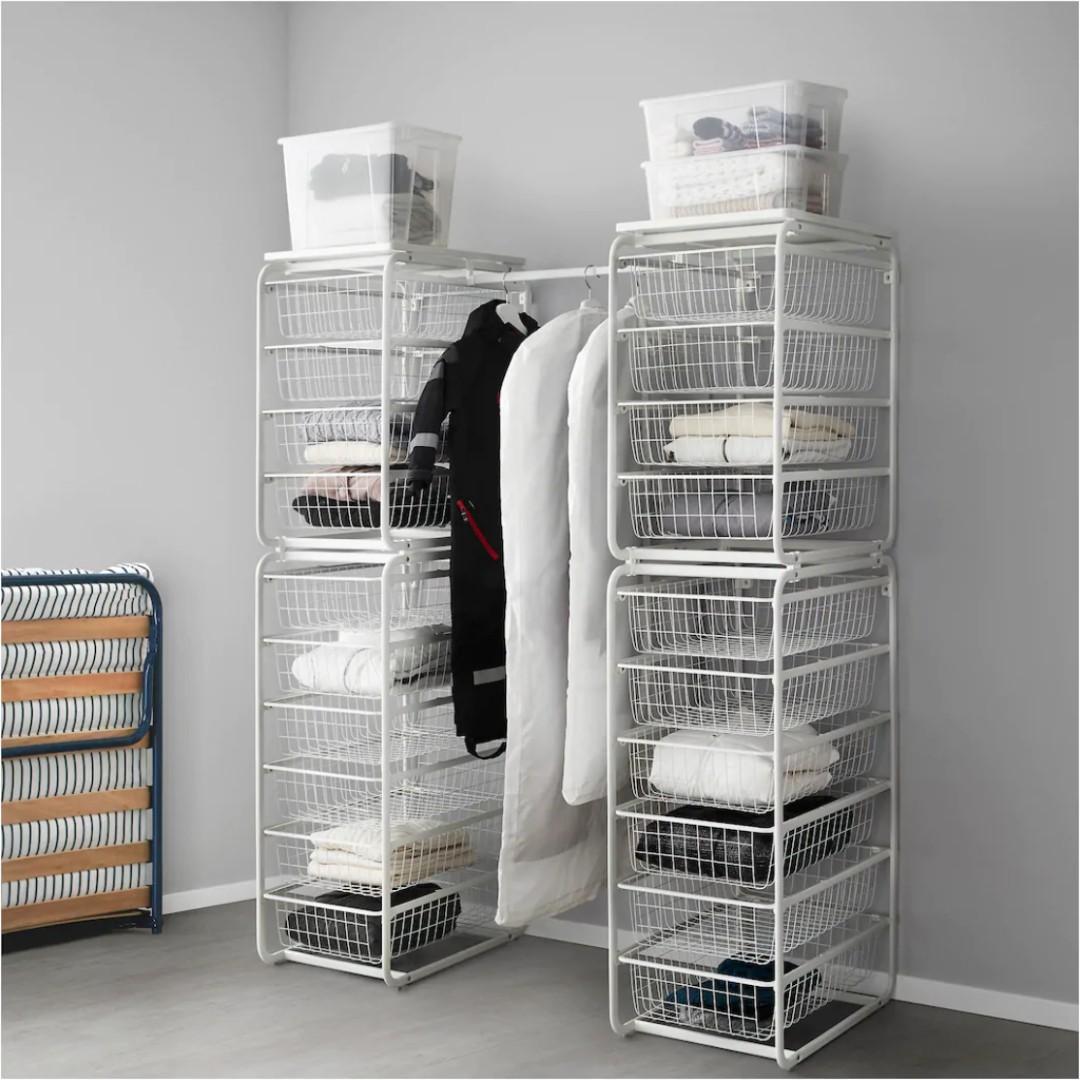 ALGOT Frame with wire baskets, Furniture & Home Living, Home ...