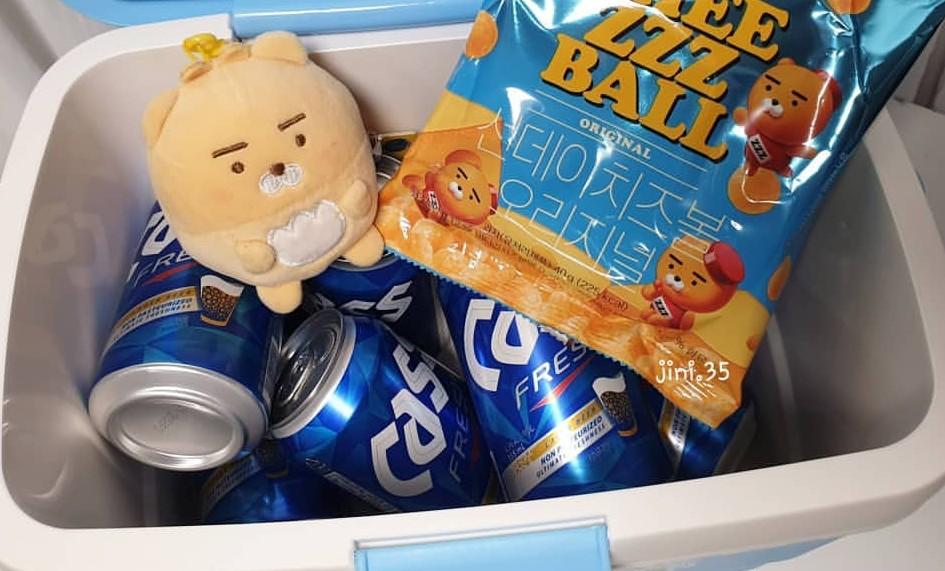 BNIB Maxim X Kakao Friends Cooler Box 9L, Furniture & Home Living ...