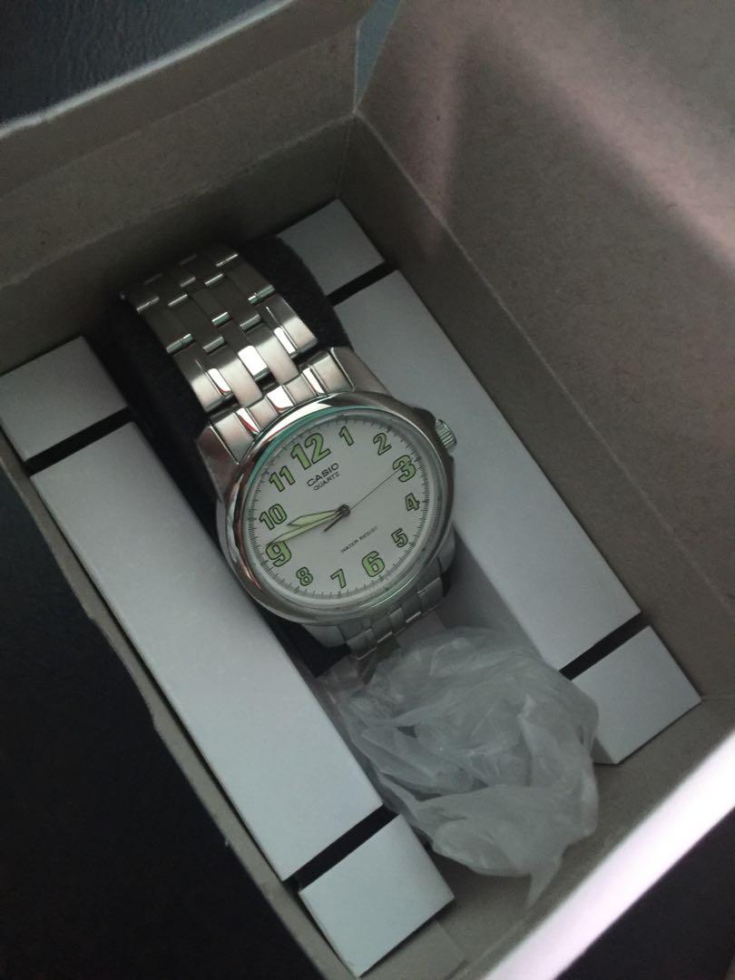 casio formal metal watch, Men's Fashion, Watches & Accessories, Watches ...