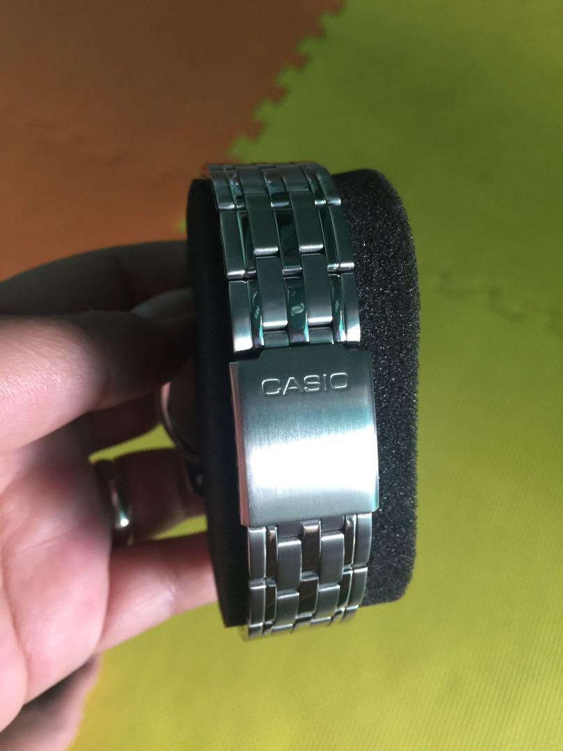 casio formal metal watch, Men's Fashion, Watches & Accessories, Watches ...