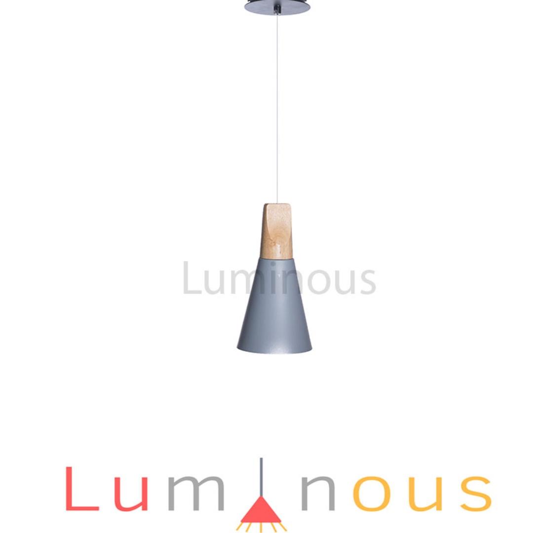 Conical Pendant Light 0188, Furniture & Home Living, Lighting & Fans ...