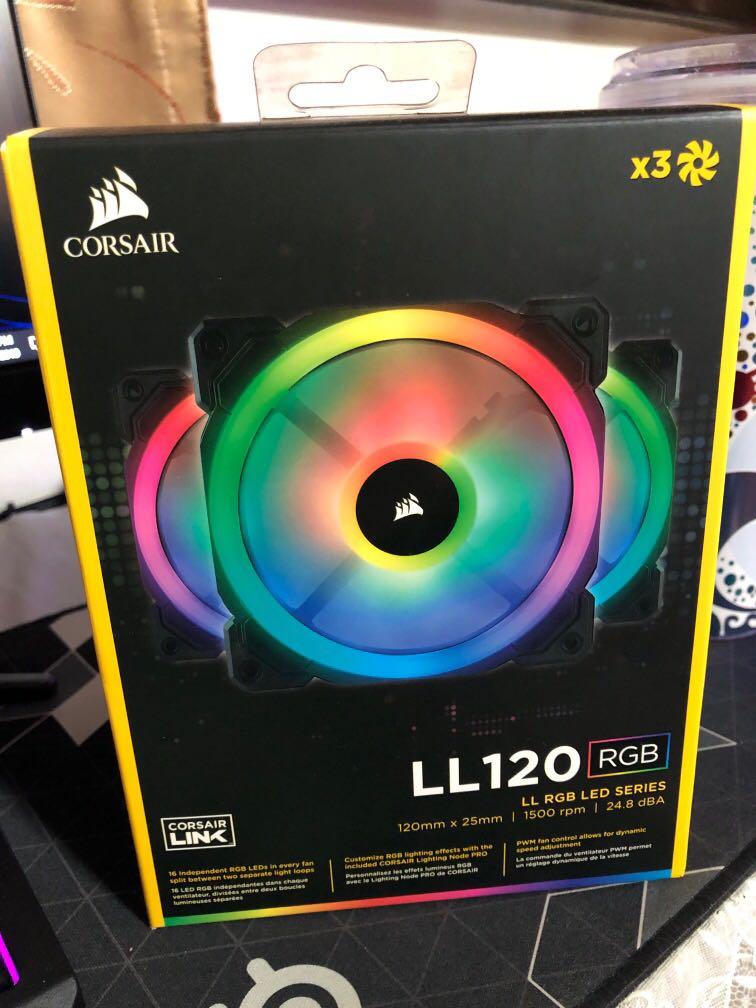 Corsair LL120 RGB, Computers & Tech, Parts & Accessories, Computer ...