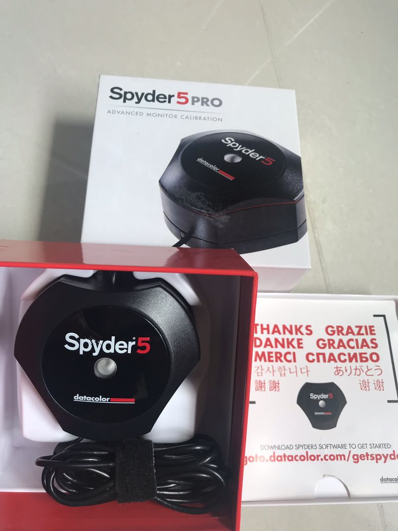 Datacolor Spyder 5 PRO Advanced Monitor Calibration, Electronics ...