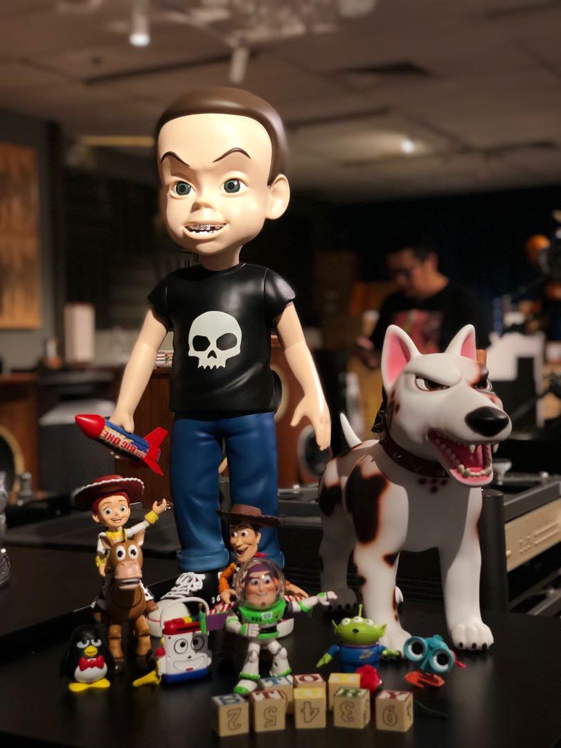 Displayed Hybrid Metal Toy Story Set for Sale. By HeroCross. Woody, Jessie, Bullseye & Buzz ...
