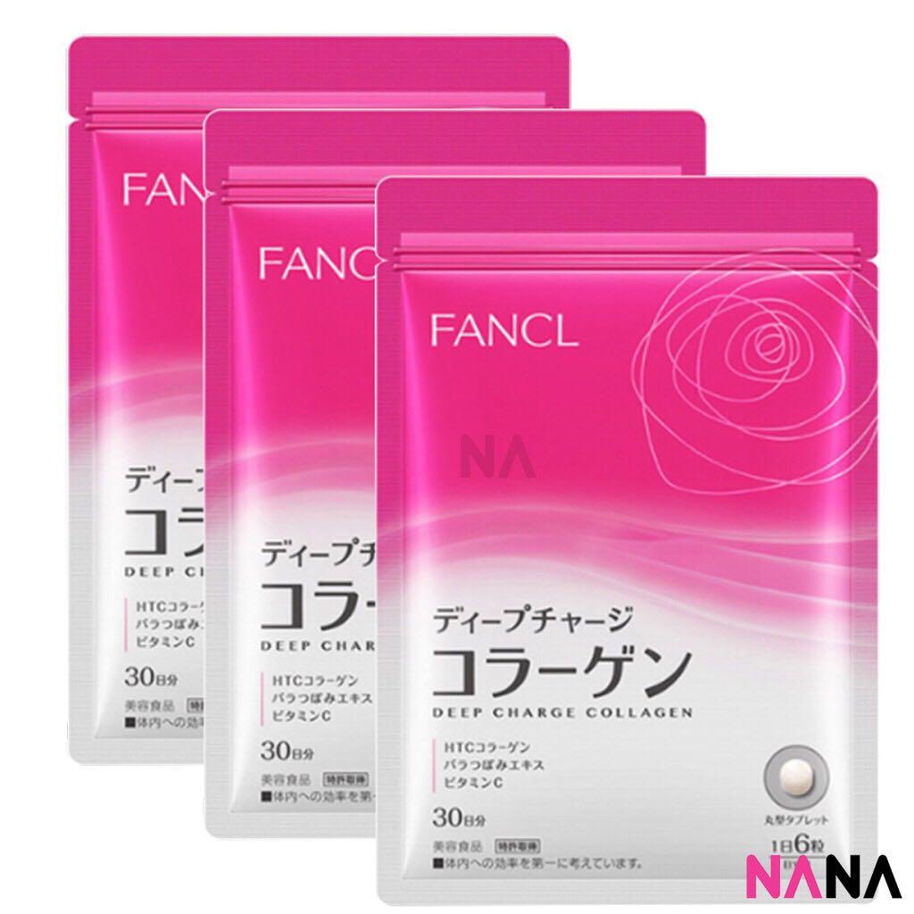 Fancl Deep Charge Collagen 30 Days 180 Tablets x3 on Carousell
