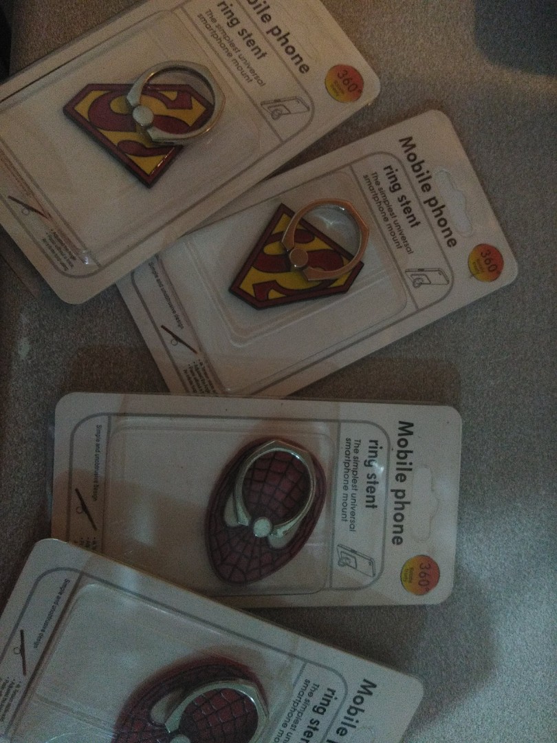 Fictional character mobile phone ring stent, Mobile Phones & Gadgets ...