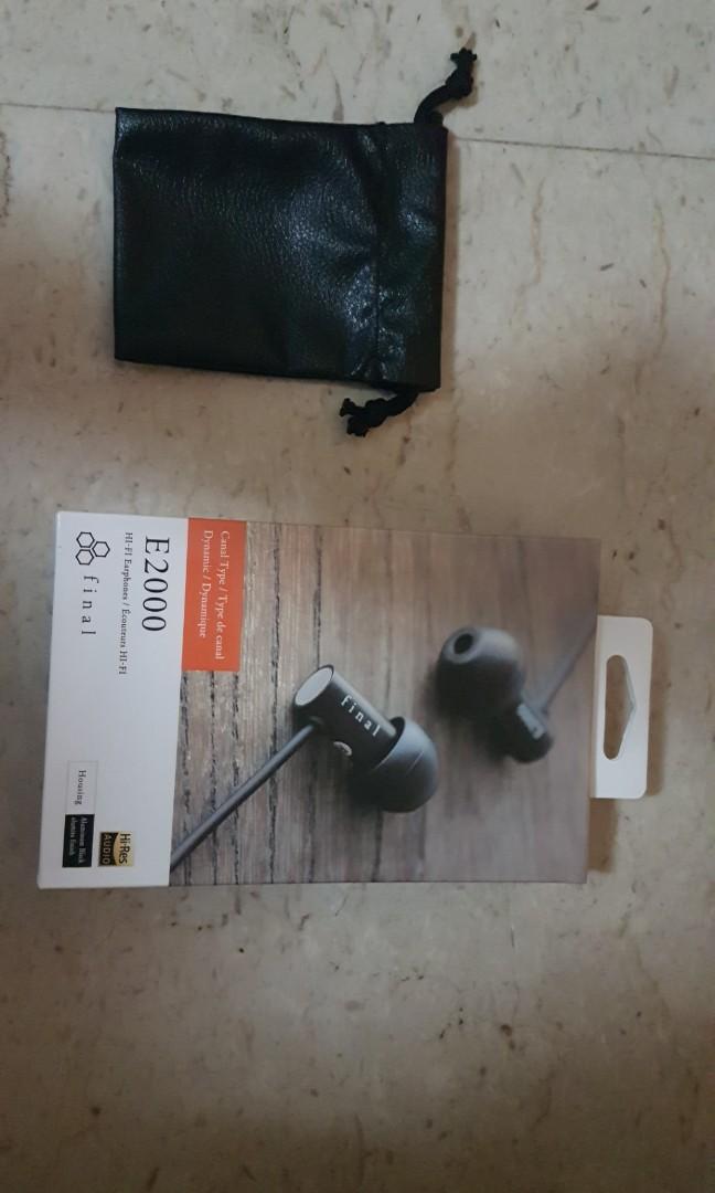 Final Audio E2000, Audio, Other Audio Equipment on Carousell