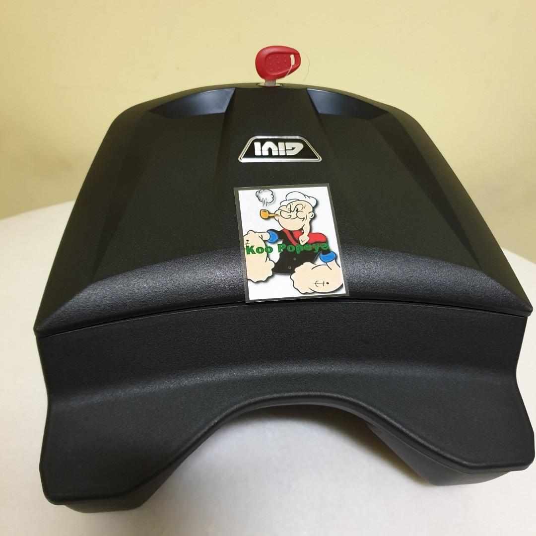Givi Box, Givi Center Box G12N 12 LITRES new model With Key Lock Type ...