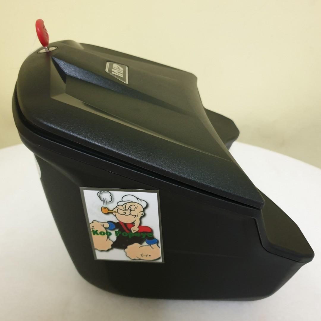 Givi Box, Givi Center Box G12N 12 LITRES new model With Key Lock Type ...