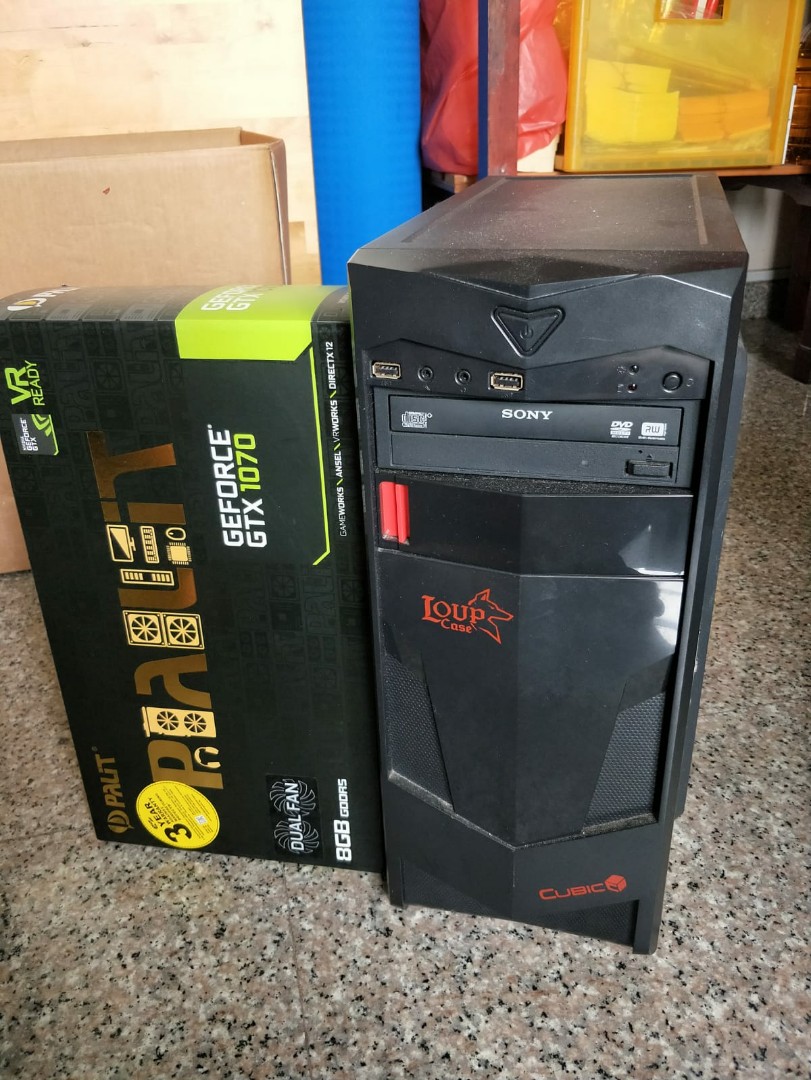 I5 7500 GTX 1070 Gaming PC, Computers & Tech, Parts & Accessories ...