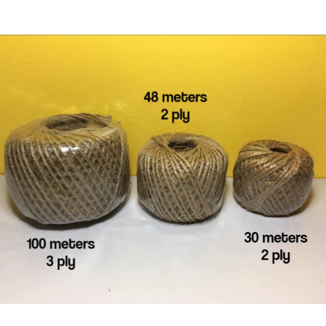 Jute String/ Abaca Cord, Hobbies & Toys, Stationary & Craft, Craft ...