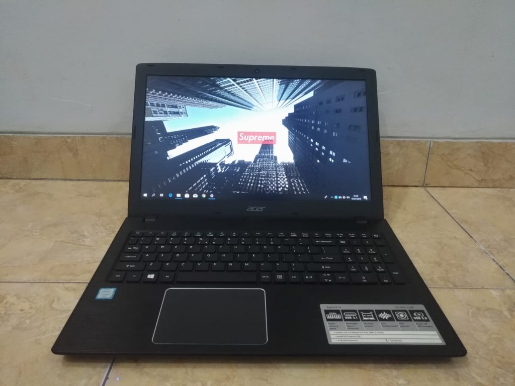 Laptop Acer E5-575 Core i3-6006 Skylake SSD 128GB RAM 4GB DDR4 Second Bekas Mulus Murah ...