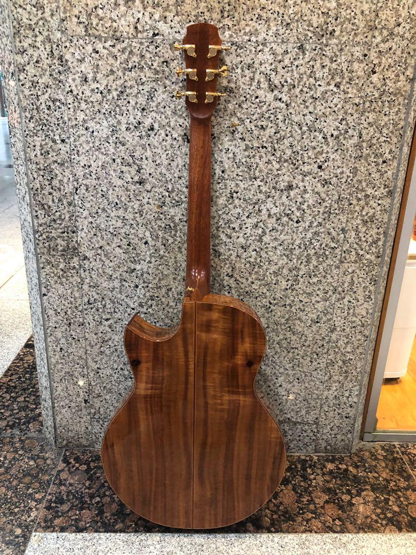 Maestro Custom Series Raffles K Acoustic Guitar, Hobbies & Toys, Music ...