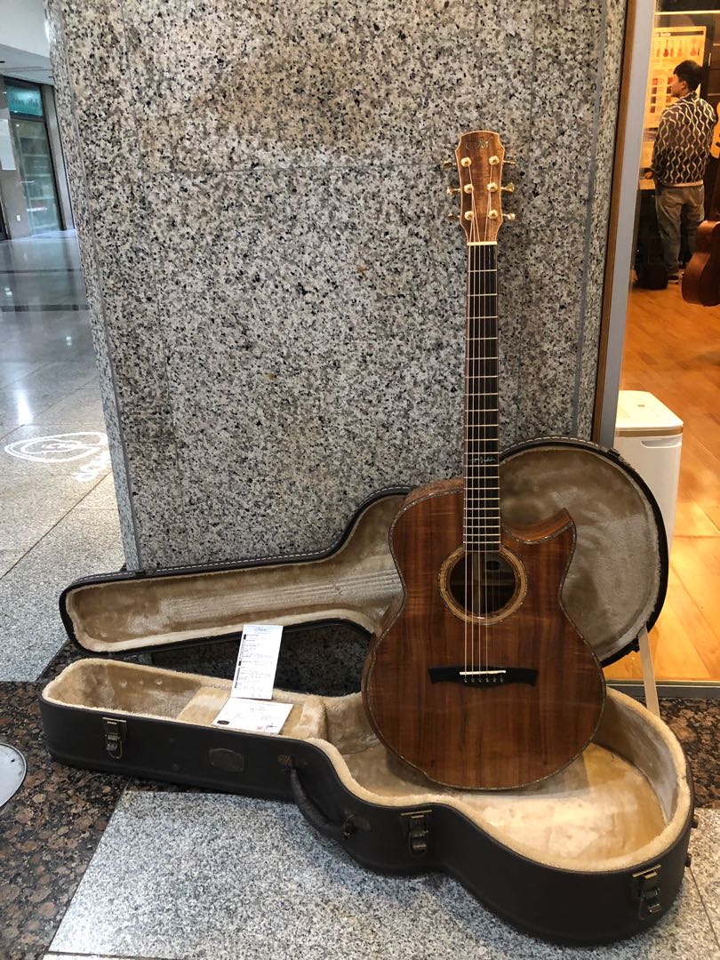 Maestro Custom Series Raffles K Acoustic Guitar, Hobbies & Toys, Music ...