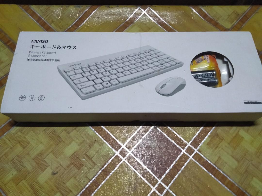 miniso bluetooth keyboard, Audio, Earphones on Carousell