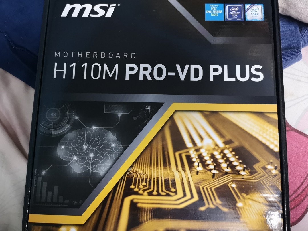 MOTHERBOARD H110M PRO-VD PLUS (intel), Computers & Tech, Parts ...