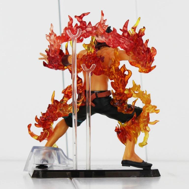 One Piece ZERO Portgas D Ace Battle Ver. Fleam PVC Action Figure Model Toys 12cm, Hobbies & Toys ...