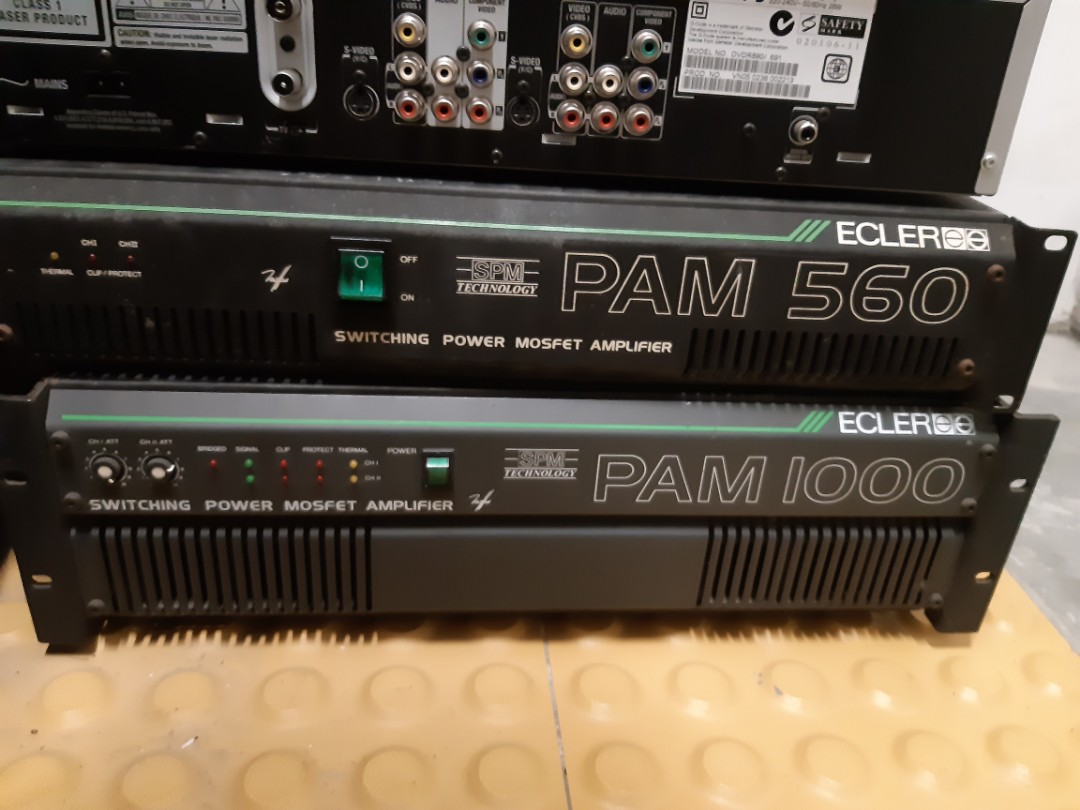 Ecler PAM 1000 Power Amplifier, Audio, Other Audio Equipment on Carousell