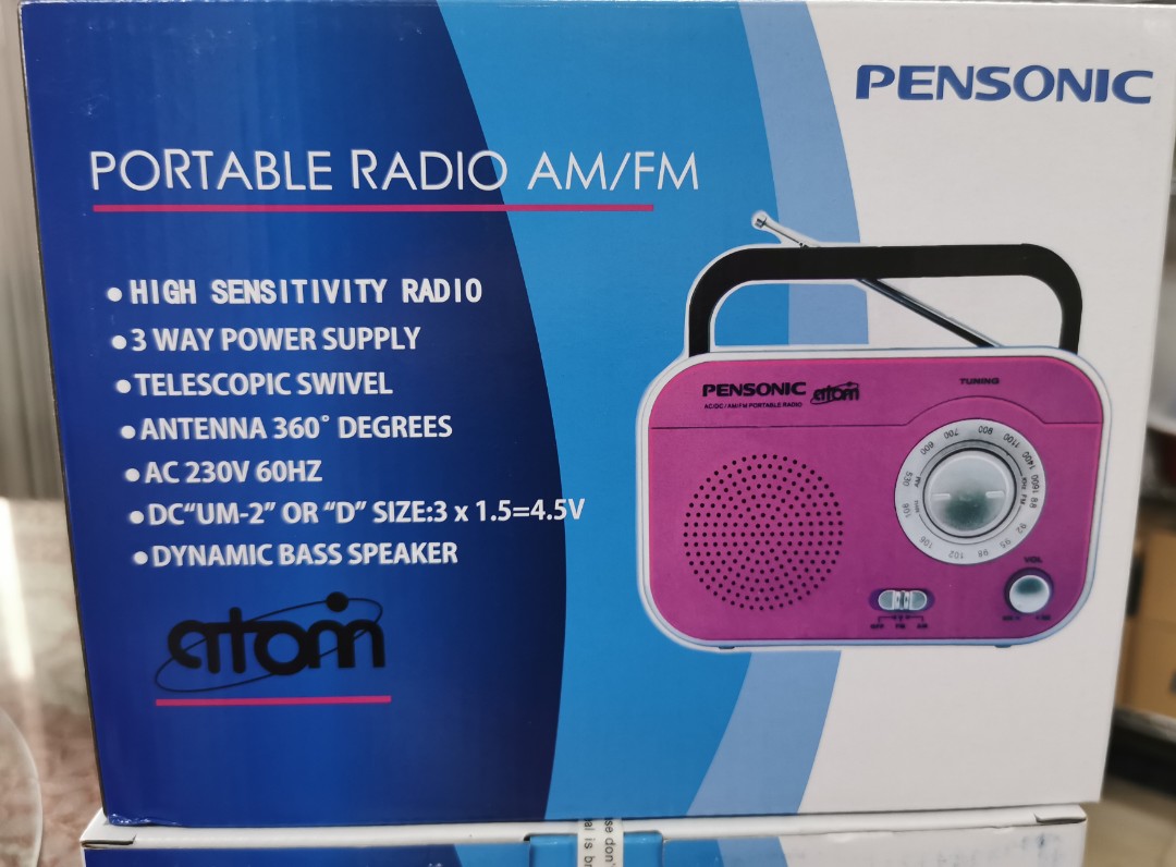 Pensonic radio am /fm, Audio, Portable Music Players on Carousell