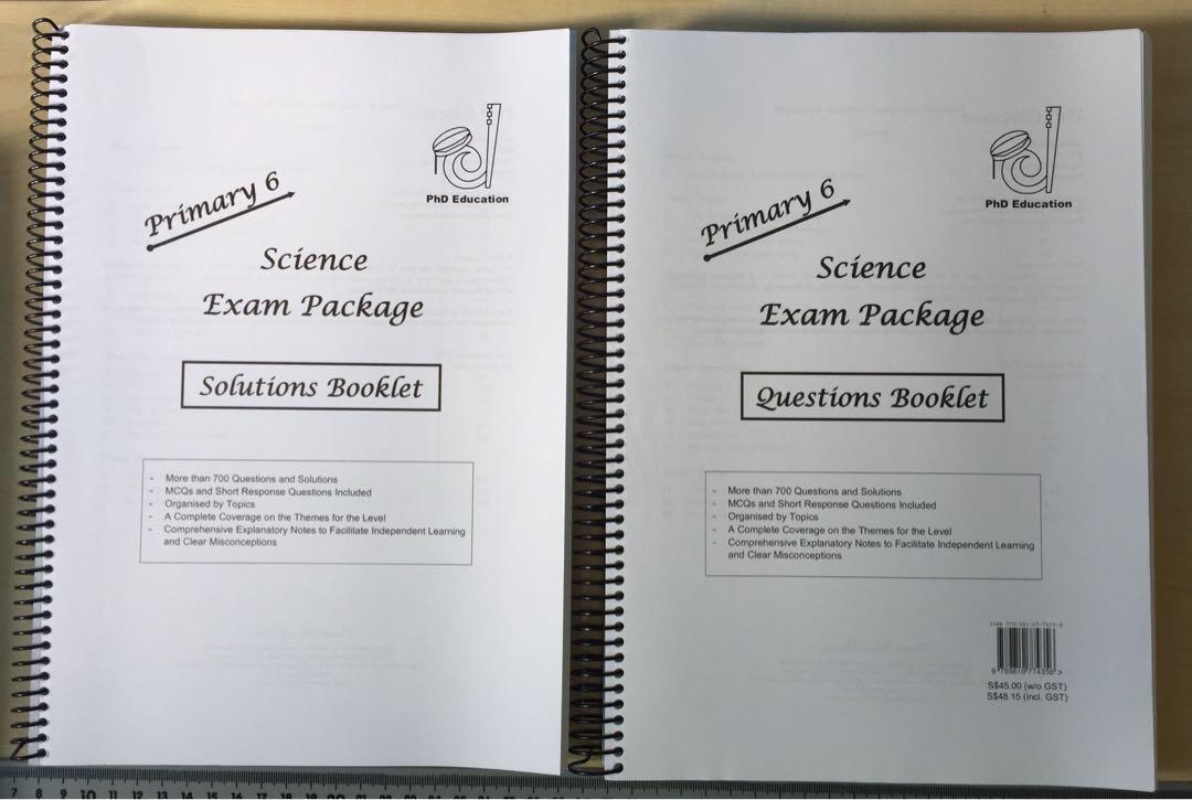 PhD Education Primary 6/PSLE Science Exam Package, Hobbies & Toys ...