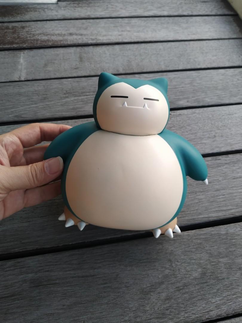 Pokémon Snorlax Cartoon Money Coin Bank Figurine, Hobbies & Toys, Toys ...