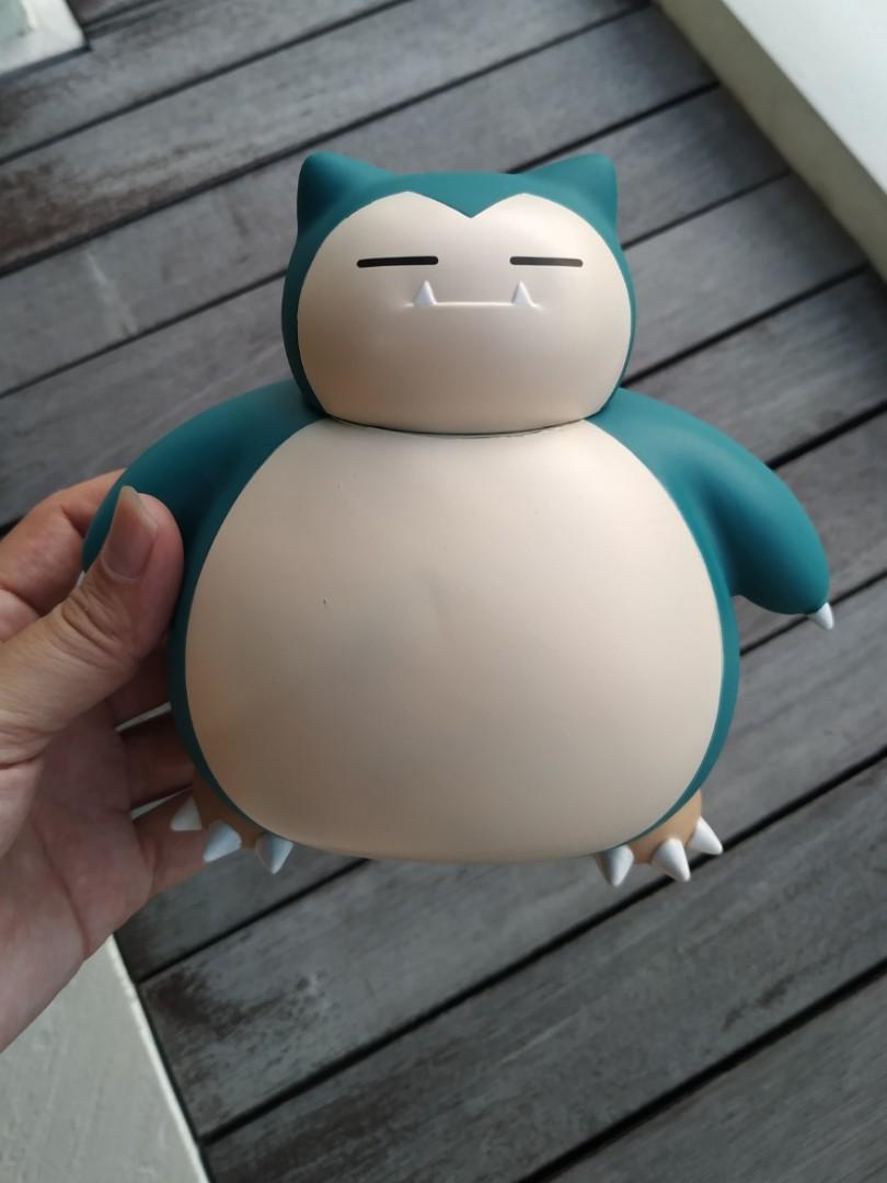 Pokémon Snorlax Cartoon Money Coin Bank Figurine, Hobbies & Toys, Toys ...