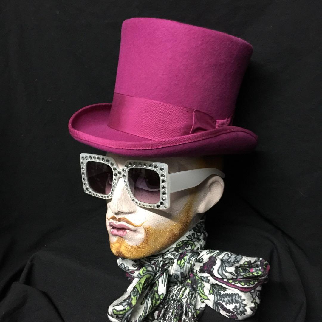 RENTAL : PURPLE TOP HAT, Men's Fashion, Watches & Accessories, Caps ...