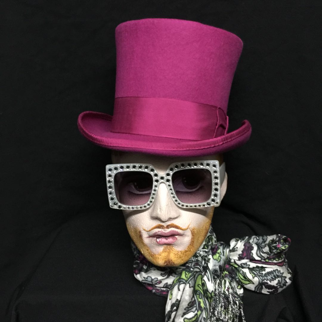 RENTAL : PURPLE TOP HAT, Men's Fashion, Watches & Accessories, Caps ...
