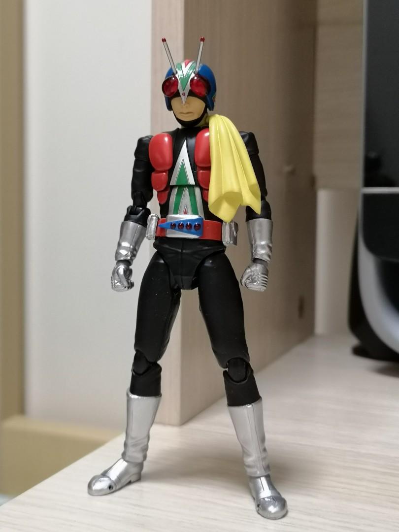 Shf 幪面超人 4號 怪金剛 riderman Kamen Rider shf v3 S.H.Figuarts 非 真骨雕 sic ran shodo, 興趣及遊戲, 玩具 & 遊戲類 ...